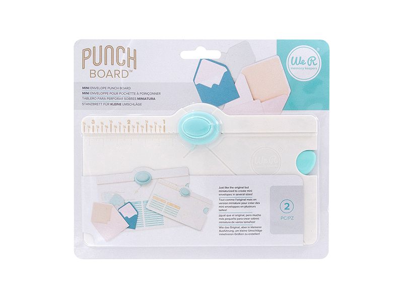 Mini Envelope Punch Board - Imaginascrap