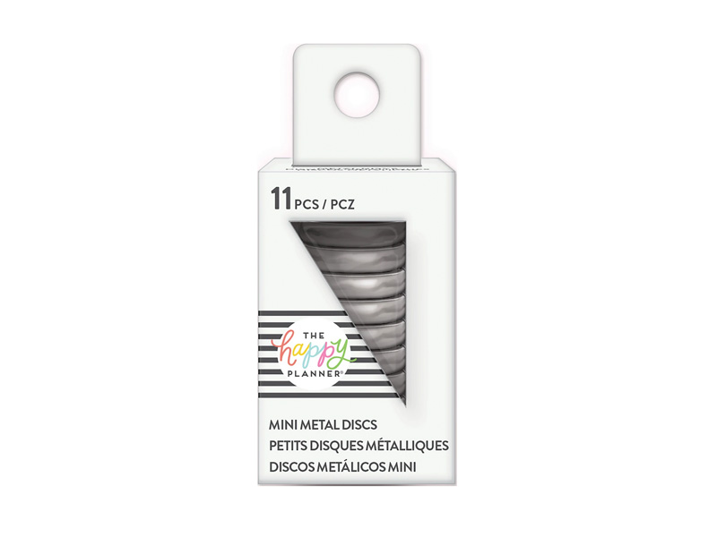METAL Mini Discs - Silver - Imaginascrap