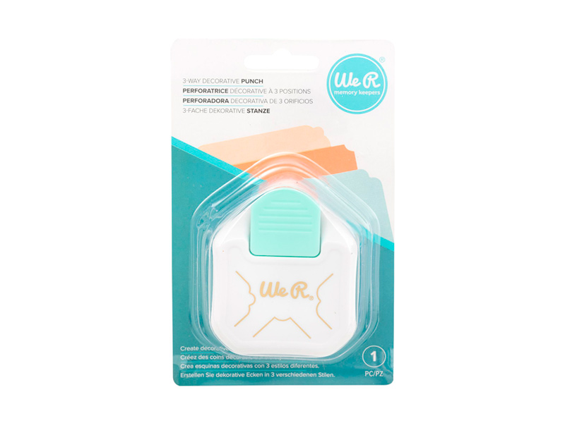 WR - 3 Way Corner Decorative Punch - Imaginascrap